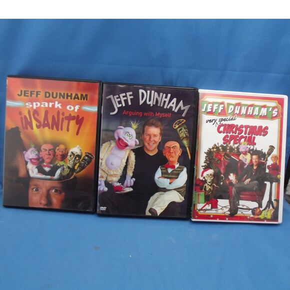 Levity Productions | Media | 3 Dvd Pack Jeff Dunham Spark Of Insanity ...
